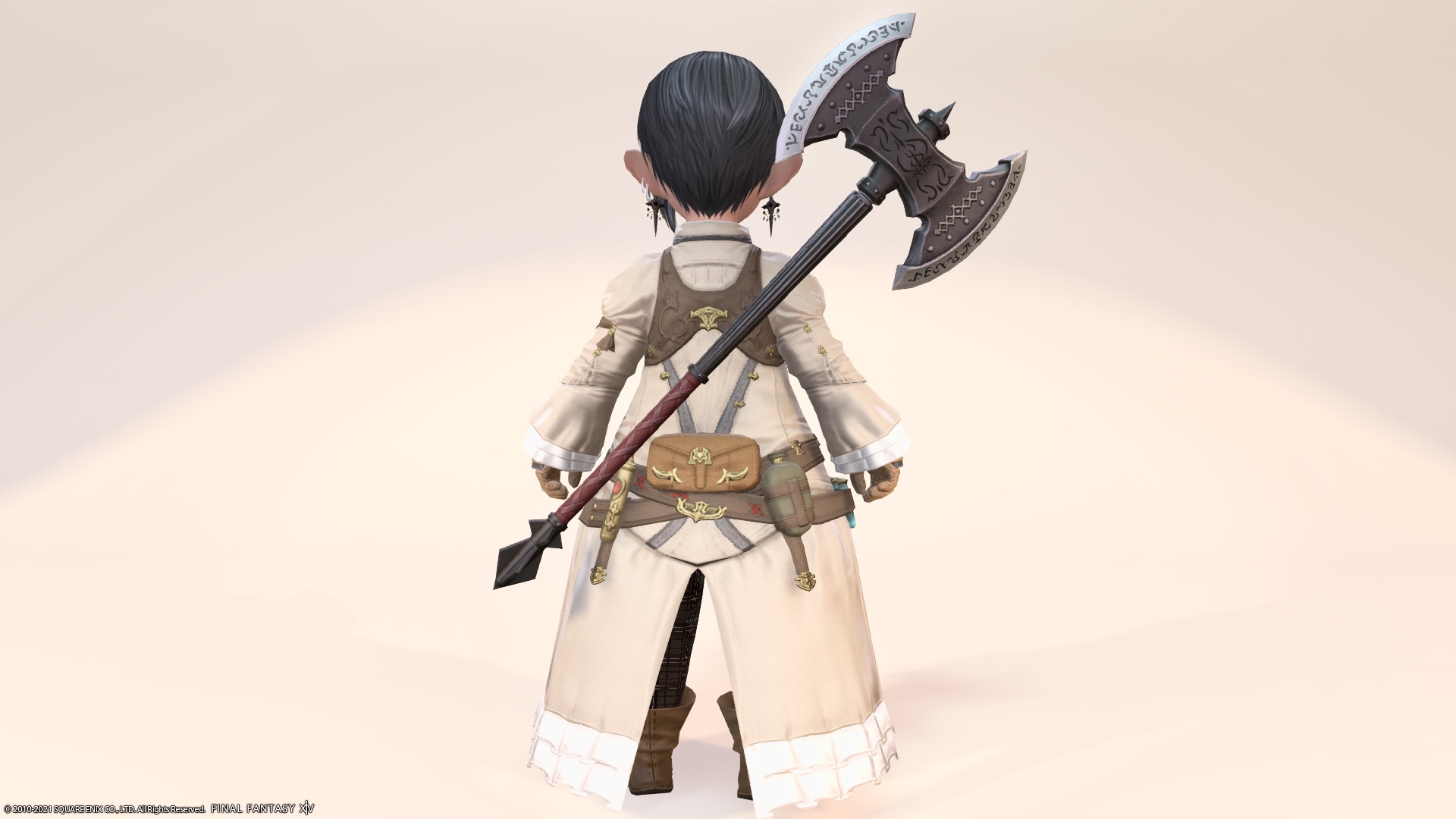 Warrior’s Anima Weapon (AW) Final Form-Sacred Black Axe of Red Flame ...