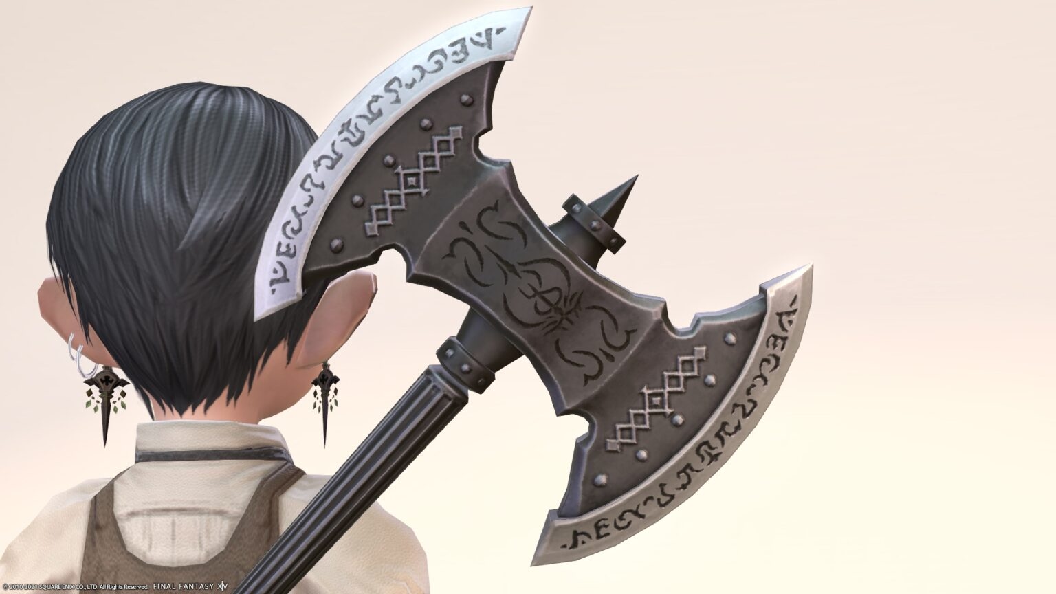 Warrior’s Anima Weapon (AW) Final Form-Sacred Black Axe of Red Flame ...