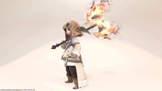 Warrior’s Anima Weapon (AW) Final Form-Sacred Black Axe of Red Flame ...