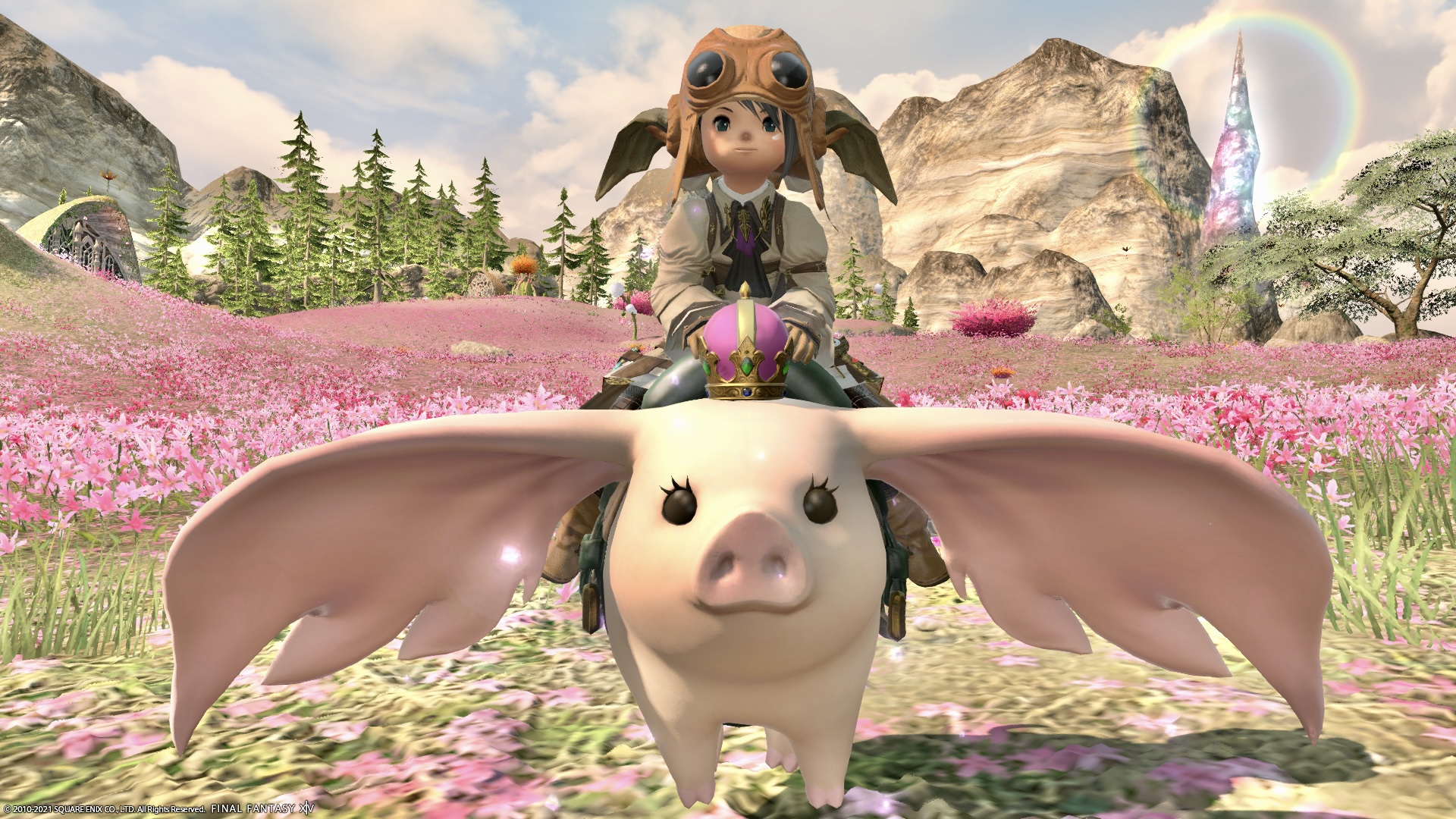 Flying pig mount “Porxie King” with a cute crown (Lawson collaboration campaign in Japan ...