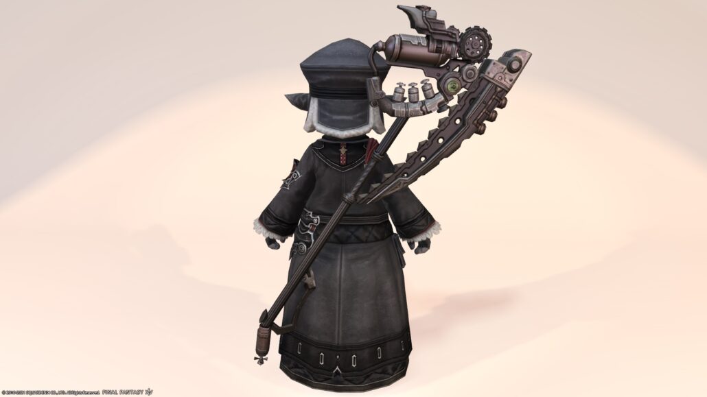 Classic engine-equipped reaper weapon, Scythe of The Tower of Babil ...