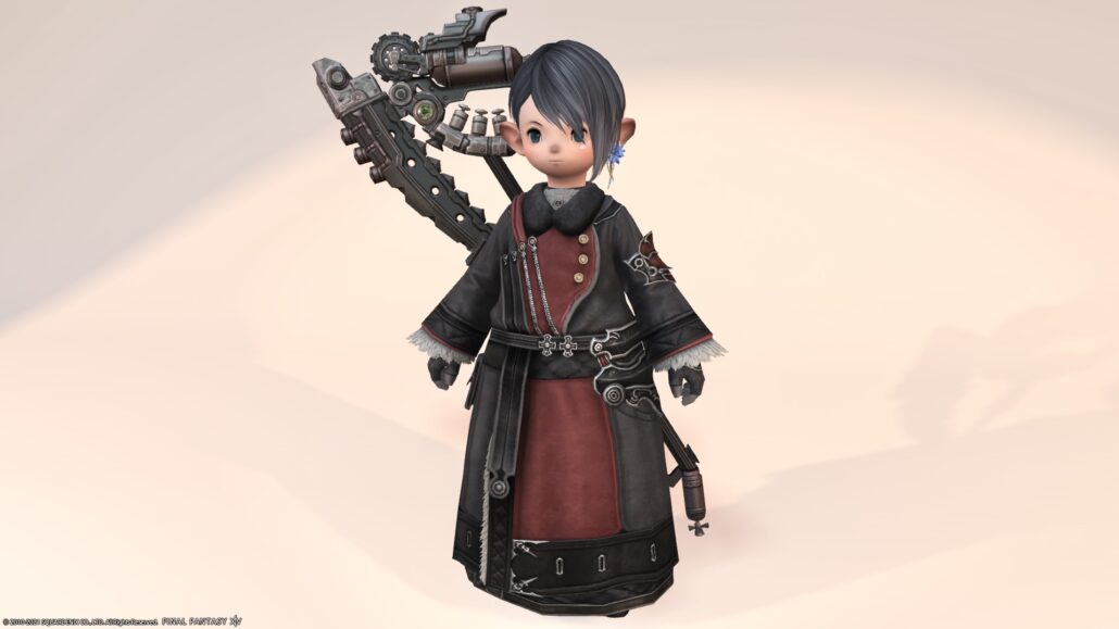 Garlean’s cute military uniform winter coat, The Tower of Babil’s ...