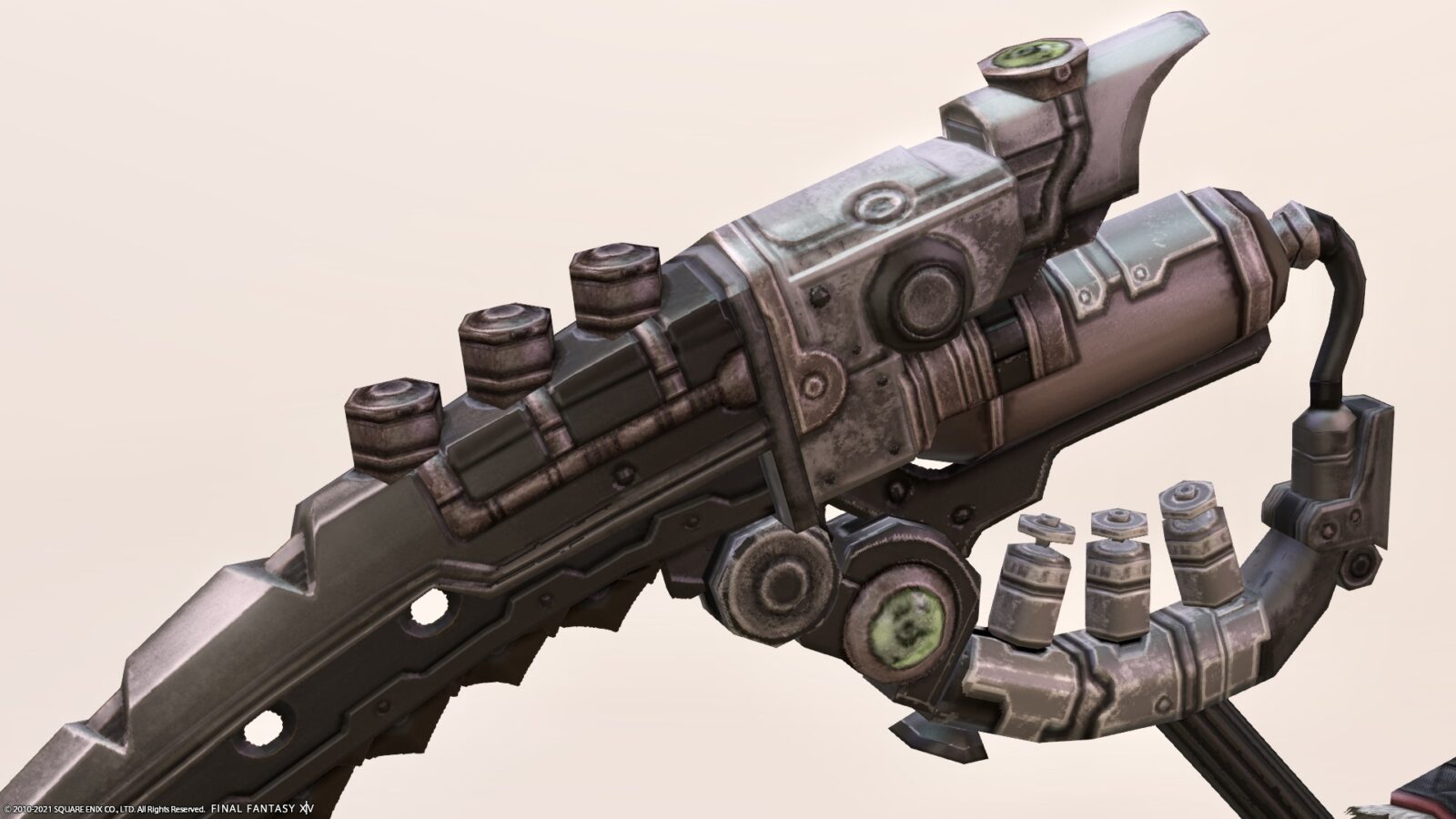 Classic engine-equipped reaper weapon, Scythe of The Tower of Babil ...