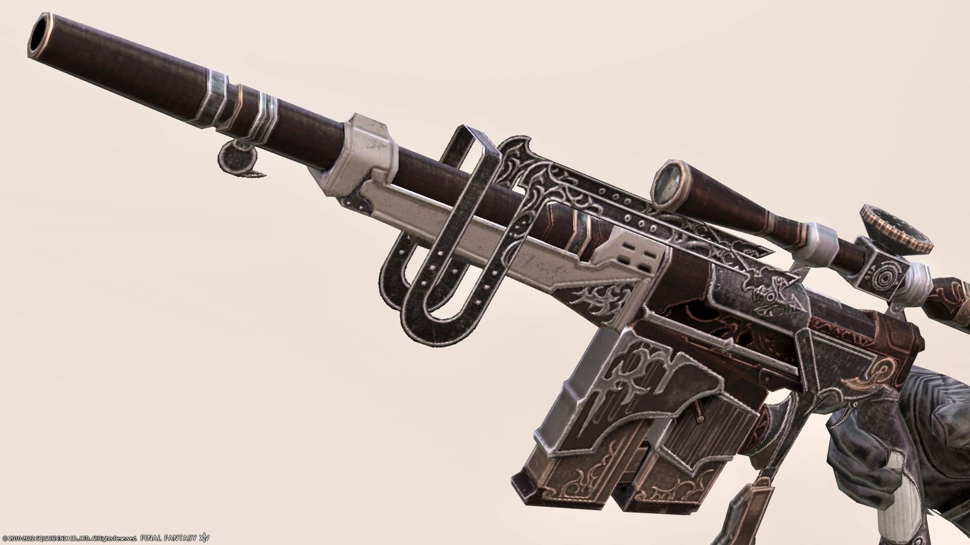 Machinist’s AF5 weapon, antique and fashionable brass machine gun ...