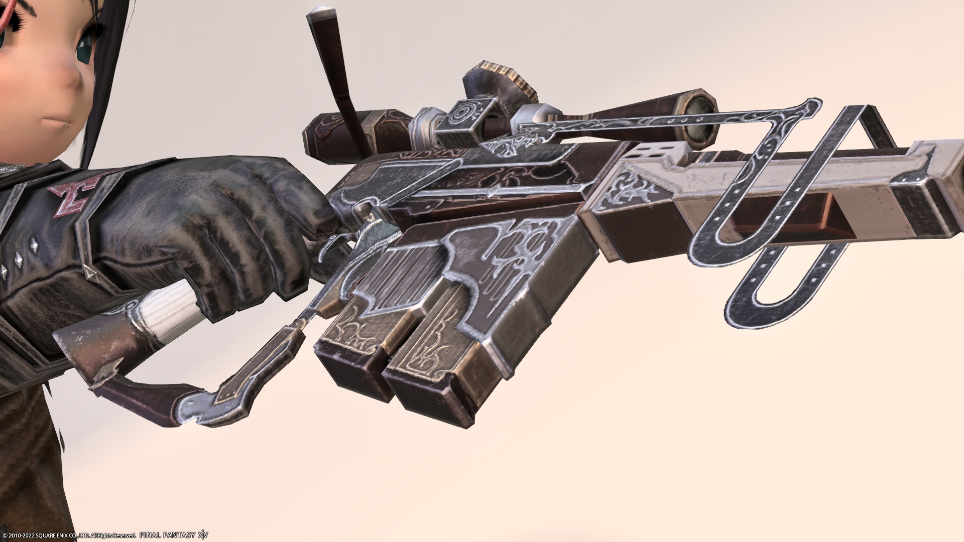 Machinist’s AF5 weapon, antique and fashionable brass machine gun ...