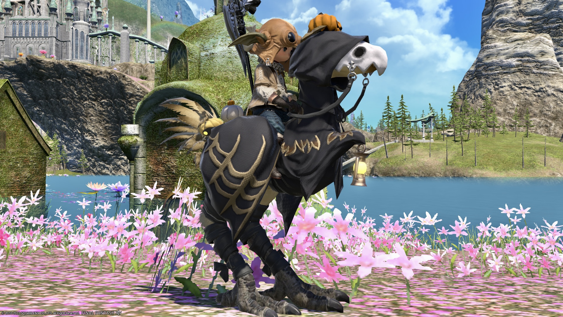 Cute ghost chocobo armor in Halloween costume / All Saints ’Wake “Eerie ...