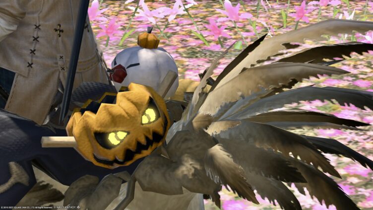 Cute ghost chocobo armor in Halloween costume / All Saints ’Wake “Eerie ...