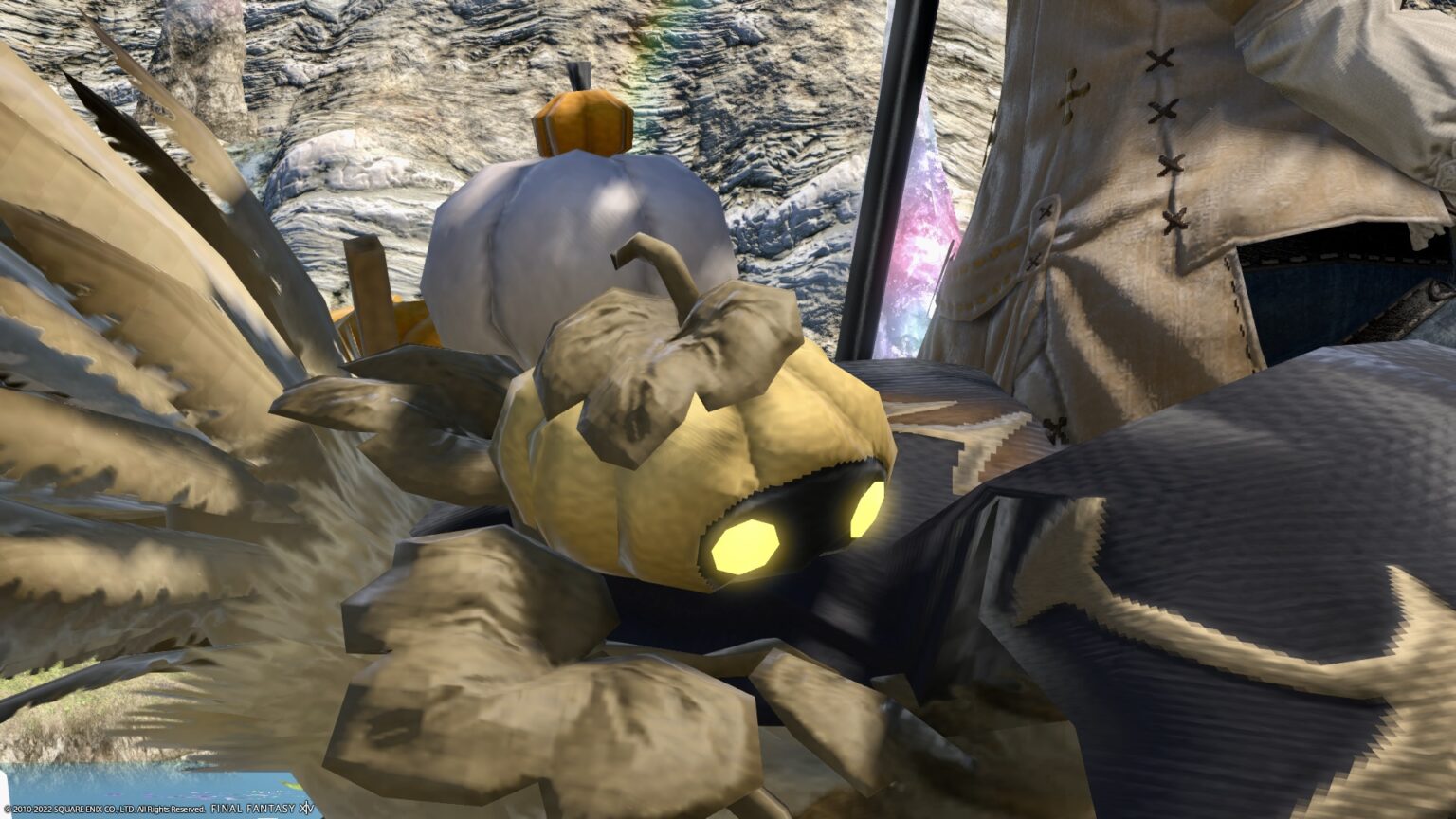Cute ghost chocobo armor in Halloween costume / All Saints ’Wake “Eerie ...