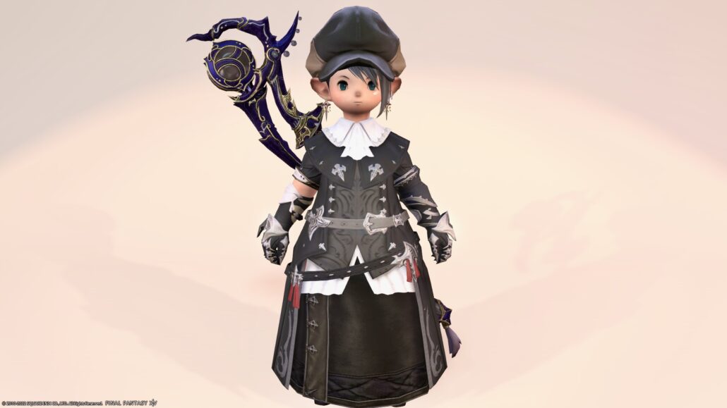 A rare reaper weapon that opens in a cross, the crow’s scythe “Moonward ...