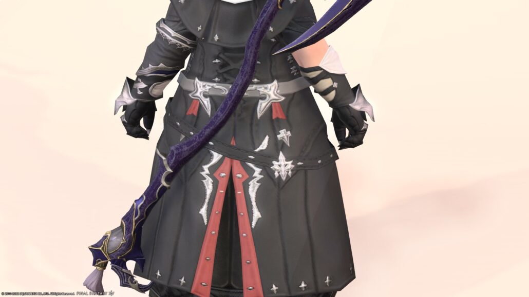 A rare reaper weapon that opens in a cross, the crow’s scythe “Moonward ...