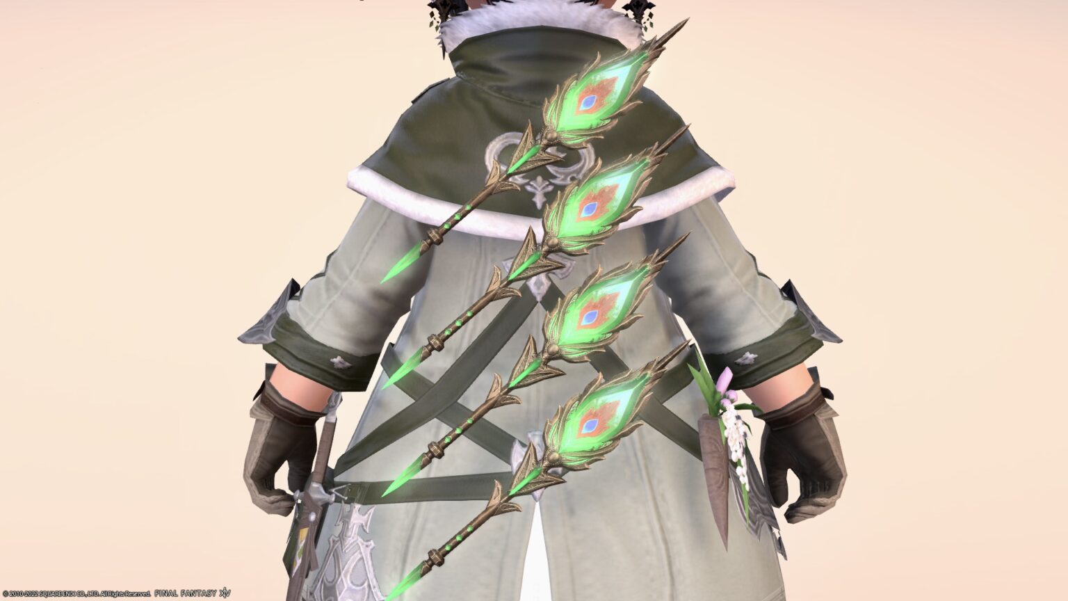 A cute sage’s weapon of peacock feathers, Vanaspati’s Nouliths “Palaka ...