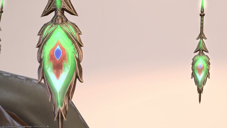 A cute sage’s weapon of peacock feathers, Vanaspati’s Nouliths “Palaka ...