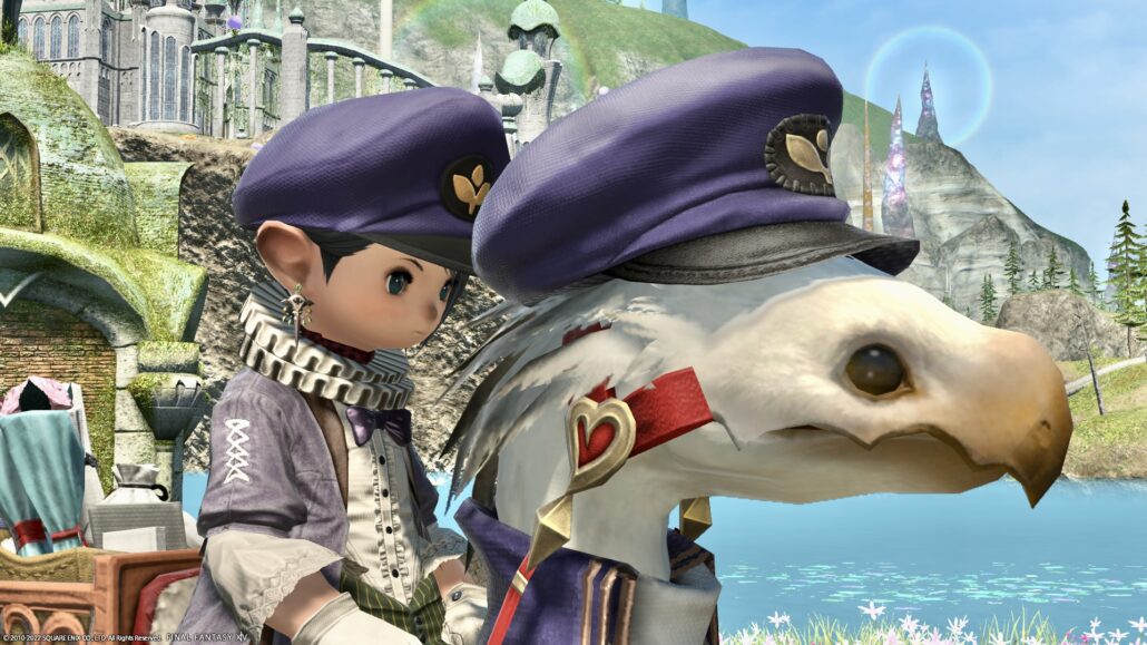 Deliveryman’s cute chocobo armor “Postmoogle Barding” (Valentione’s Day ...