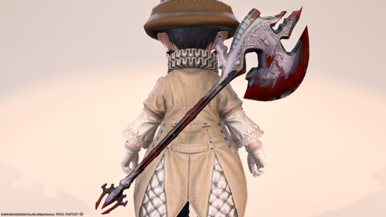 Arbert’s axe that glows pink / Warrior Zodiac Weapon (ZW) 4th Stage ...