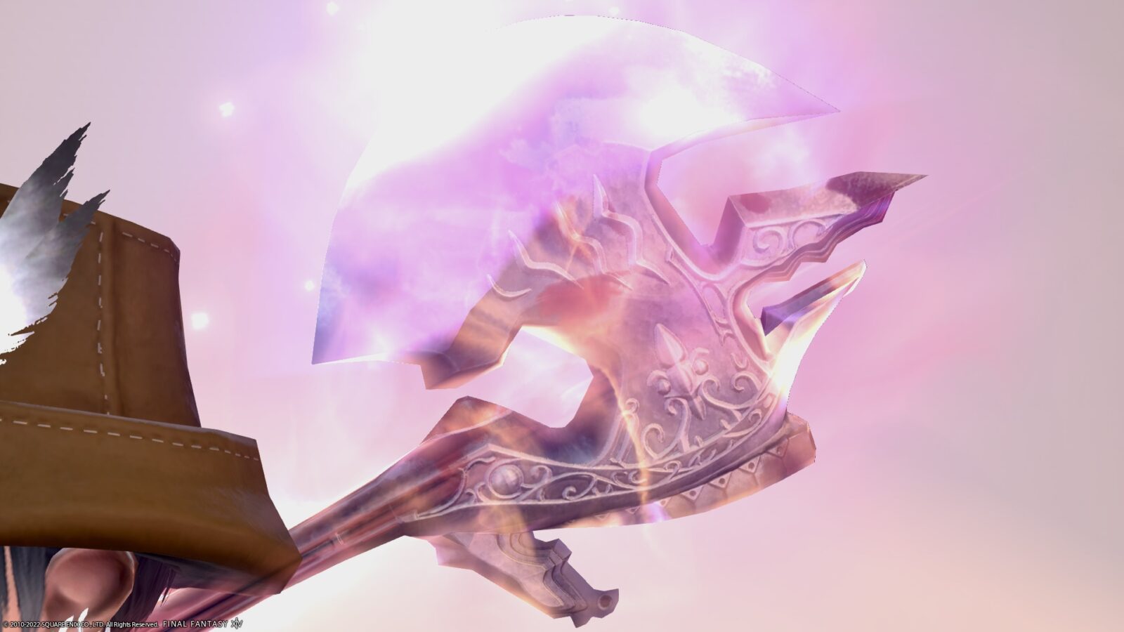 Arbert’s axe that glows pink / Warrior Zodiac Weapon (ZW) 4th Stage ...