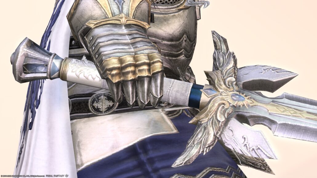 Paladin’s AF5 weapon “Lightbringer & Hero’s Shield”, which bears the ...