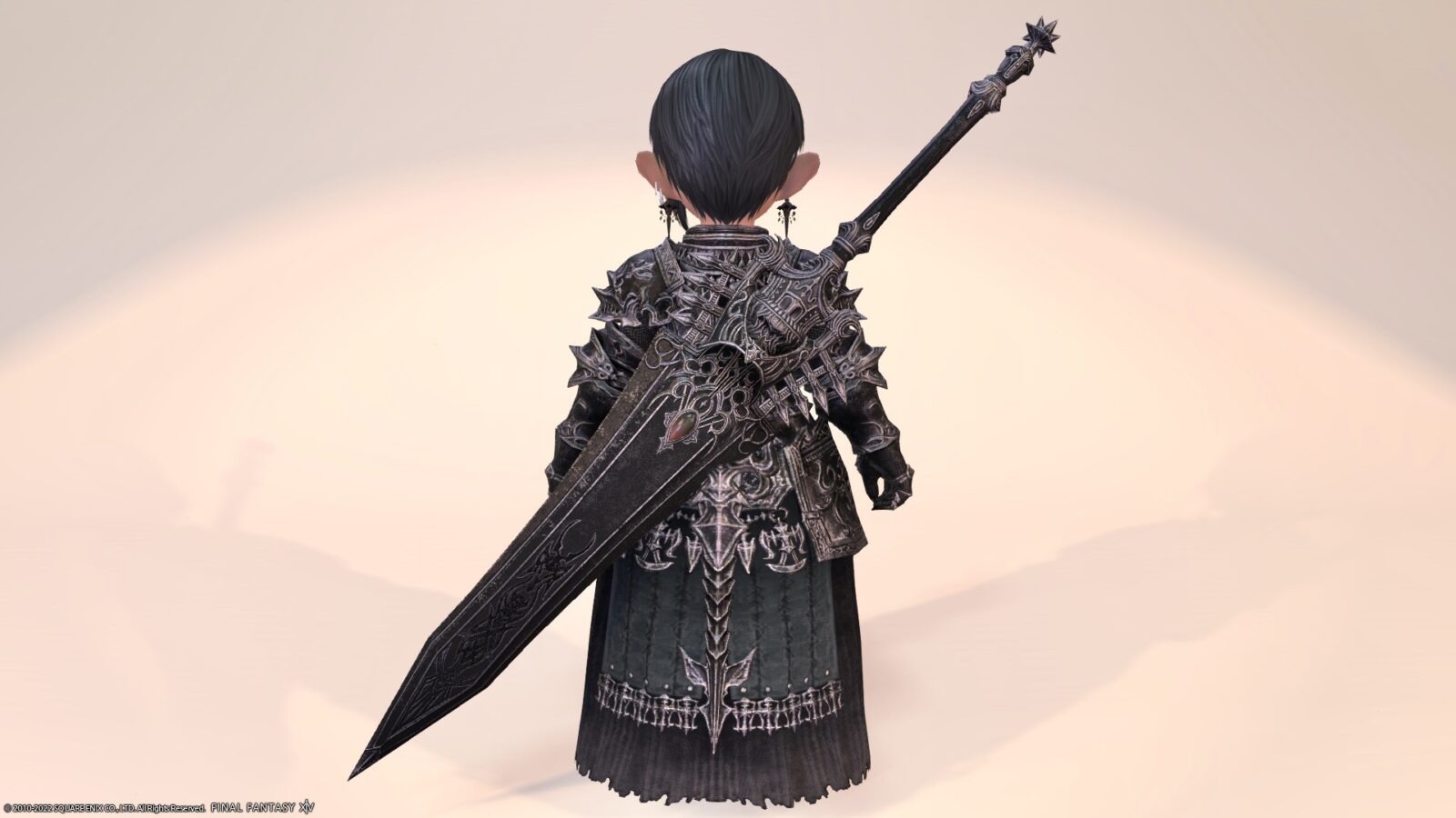 Dark Knight’s AF5 weapon, matte and classic thick sword “Chaosbringer ...