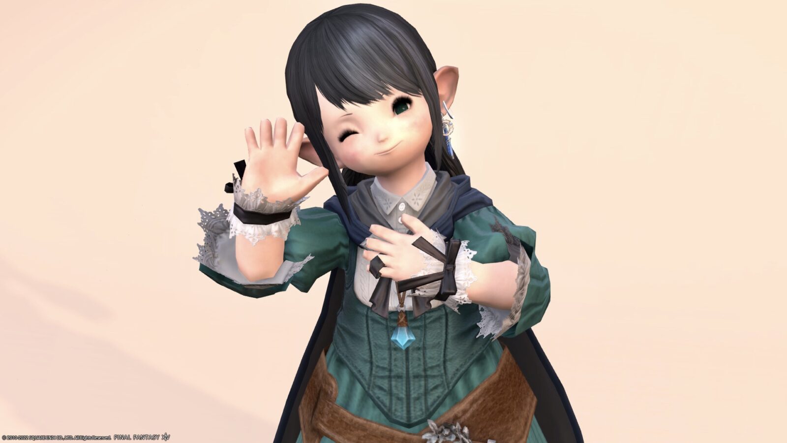 Elegant and most cute Alma costume “Alma’s Attire” (Lalafell Women’s ...