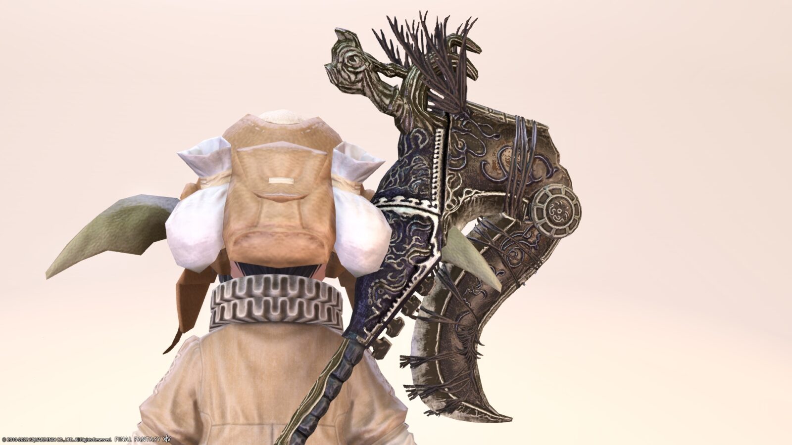 Reaper weapon like an ancient relic, sealed scythe “Augmented ...