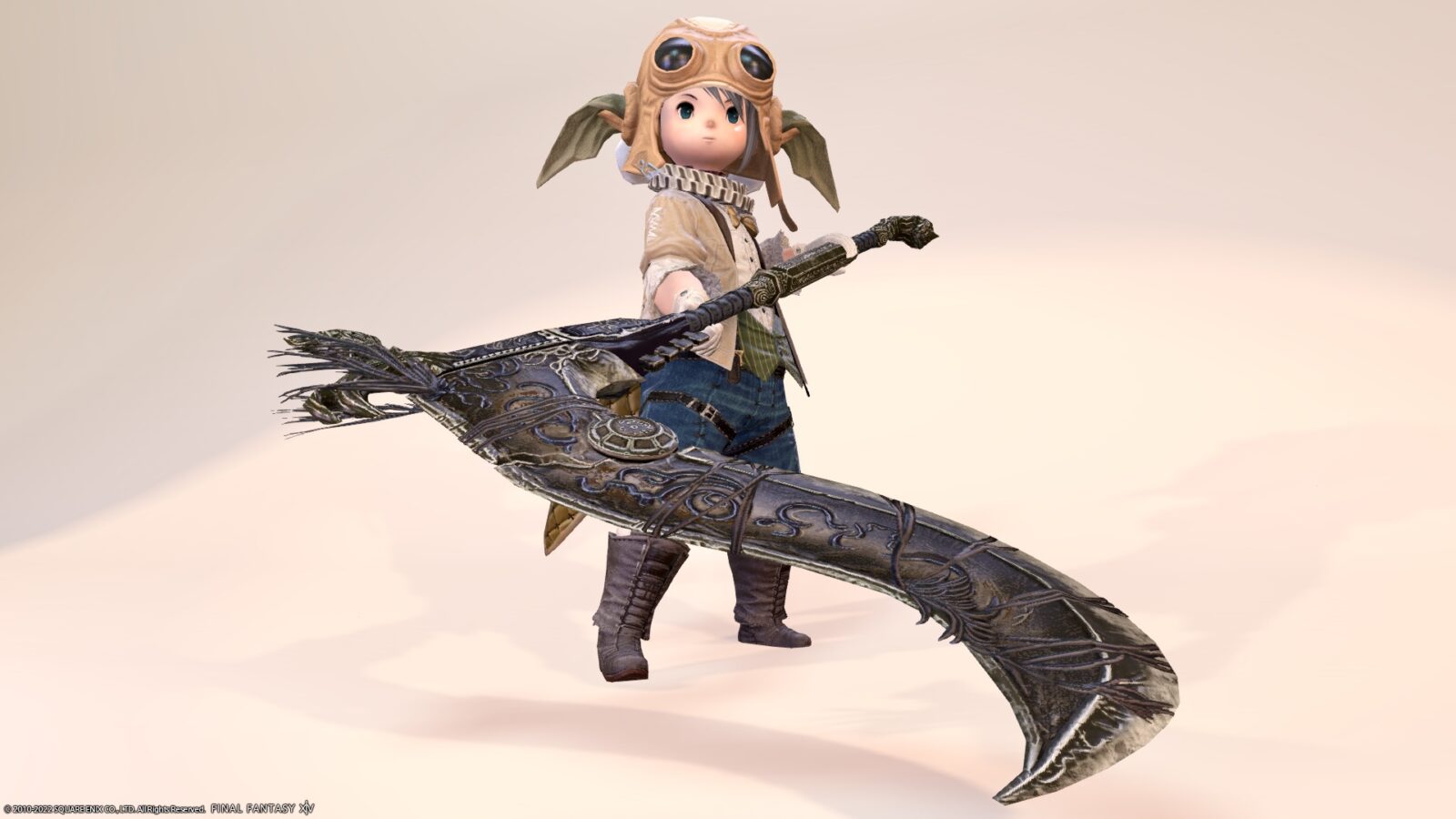 Reaper weapon like an ancient relic, sealed scythe “Augmented ...