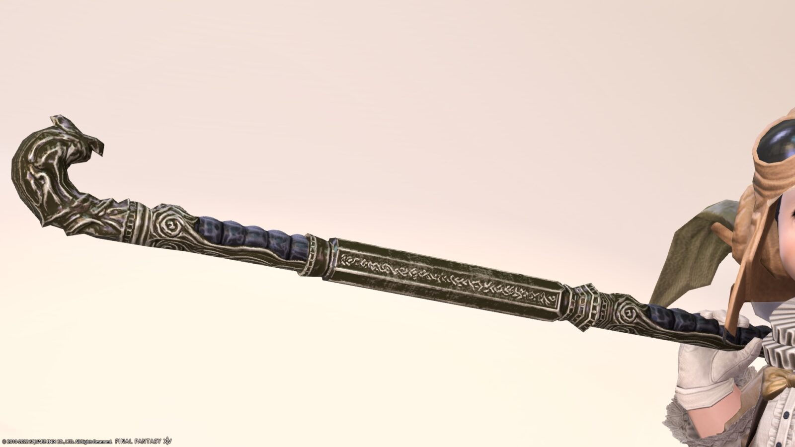 Reaper weapon like an ancient relic, sealed scythe “Augmented ...