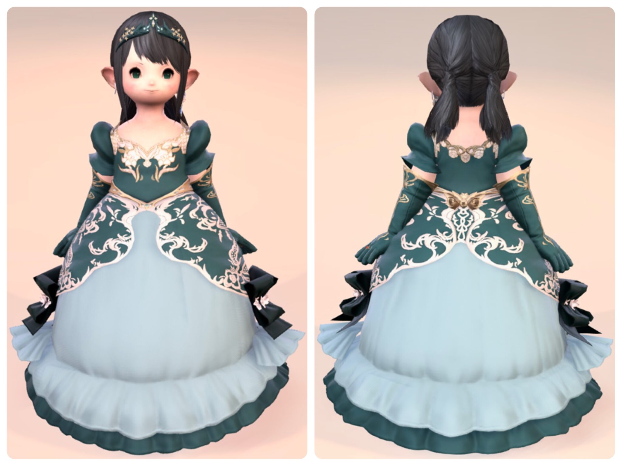 It’s like a fairy tale princess, Little Ladies’ Day dress “Faerie Tale ...