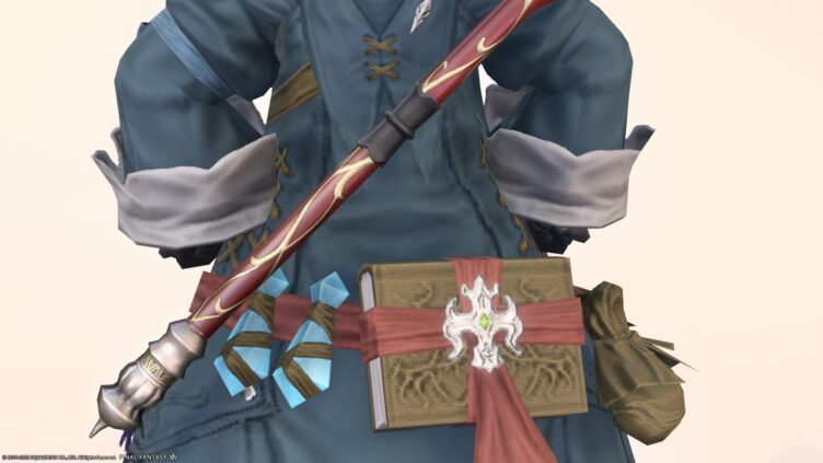 Valuable cute oversized brush! GARO collaboration Black Mage weapon ...