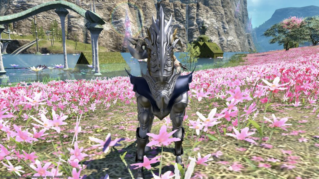 Iron Pegasus in silver armor / GARO collaboration mount “Ginga ...