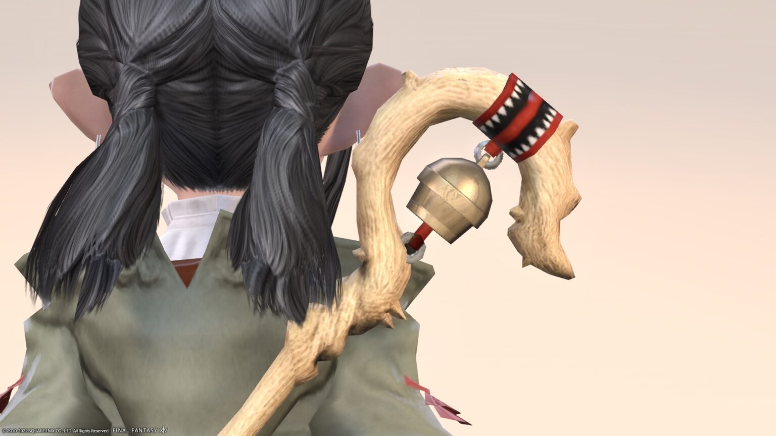 A cute cane with a bell! Weapon “Pastoral Yew Cane” that comes in handy ...