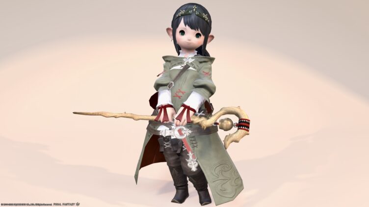 A cute cane with a bell! Weapon “Pastoral Yew Cane” that comes in handy ...