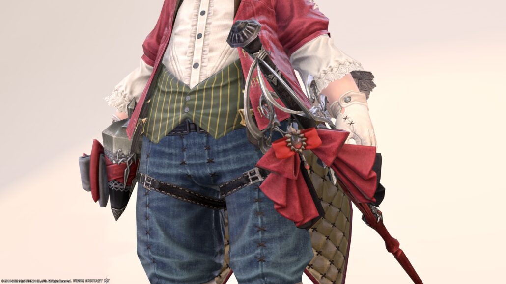 A fashionable ribbon sword that is too cute! Red Mage Weapon “Tropaios ...