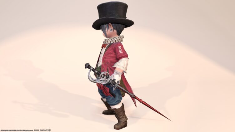 A fashionable ribbon sword that is too cute! Red Mage Weapon “Tropaios ...