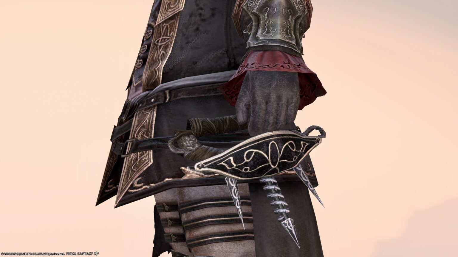 A cool and spiky monk fighting weapon “Augmented Cryptlurker’s Tonfa ...