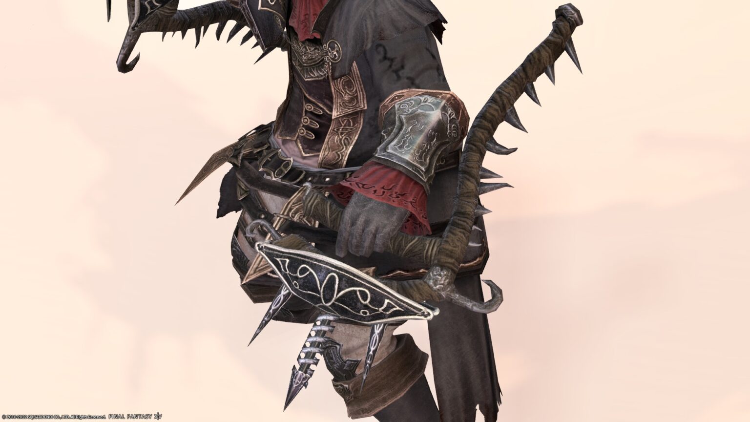 A cool and spiky monk fighting weapon “Augmented Cryptlurker’s Tonfa ...