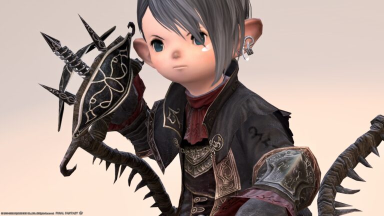 A cool and spiky monk fighting weapon “Augmented Cryptlurker’s Tonfa ...