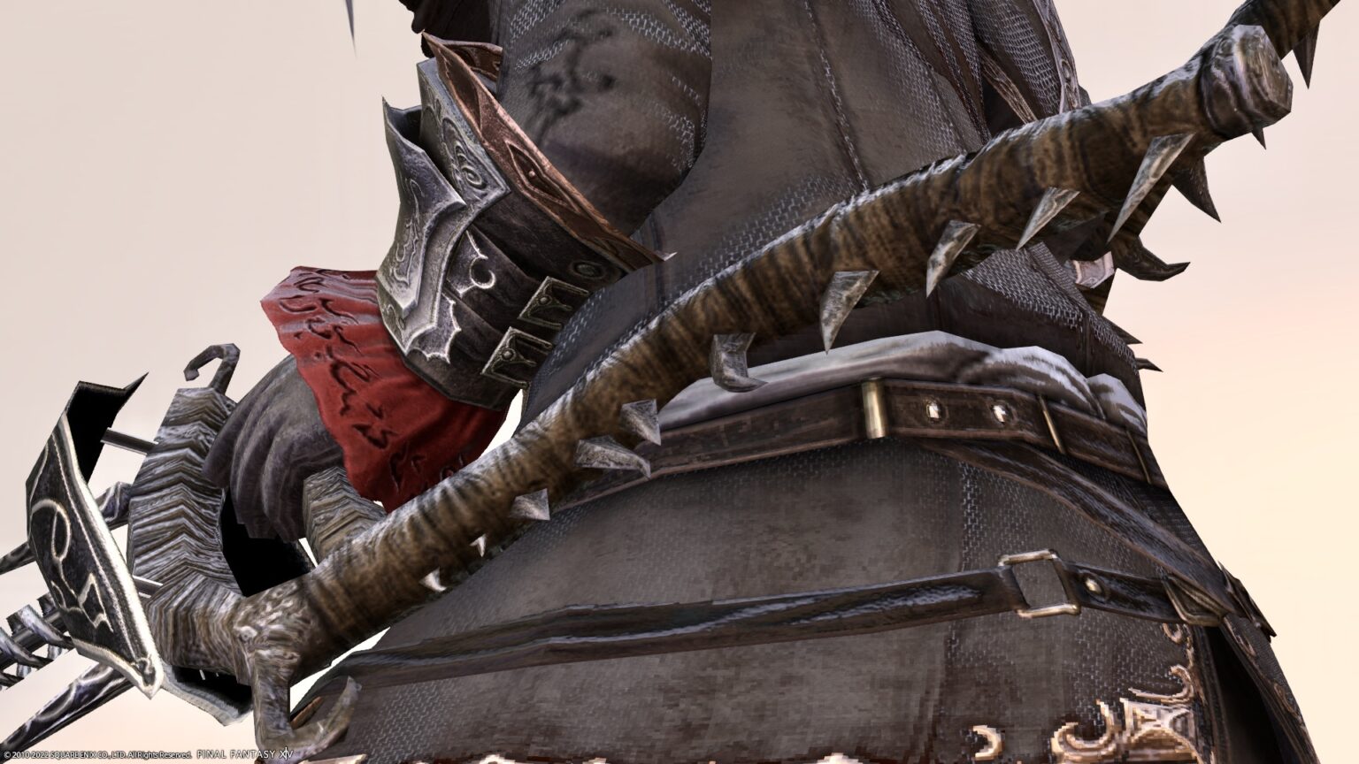 A cool and spiky monk fighting weapon “Augmented Cryptlurker’s Tonfa ...