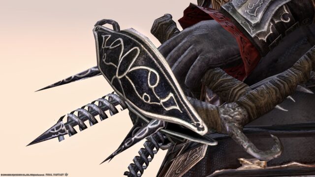 A cool and spiky monk fighting weapon “Augmented Cryptlurker’s Tonfa ...