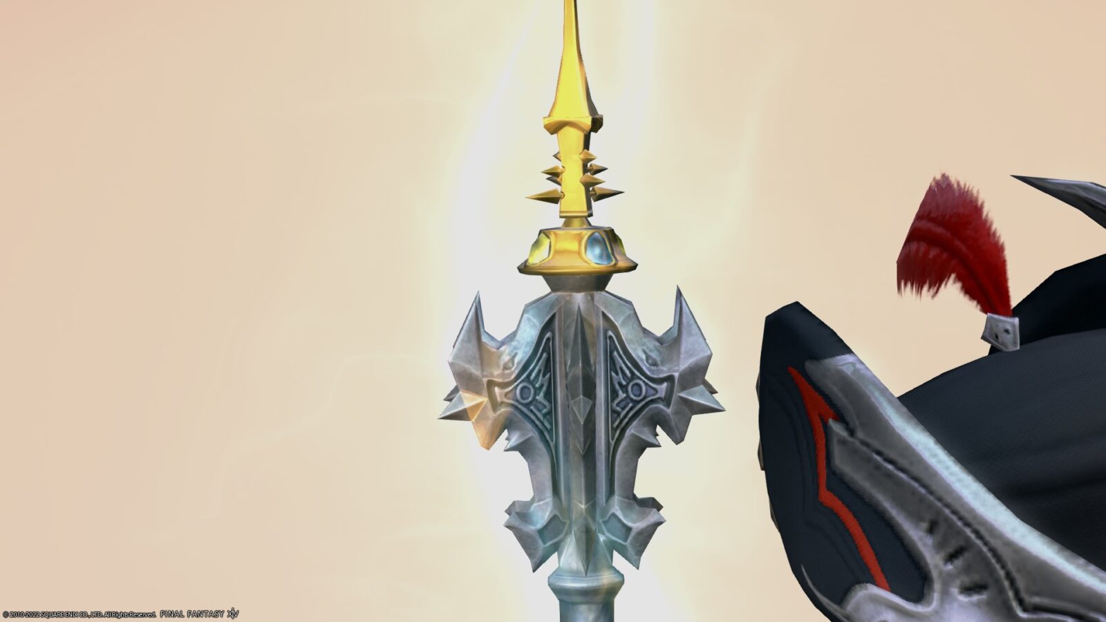 A precious and shining cute “Mace”! White Mage Weapon “Yagrush ...