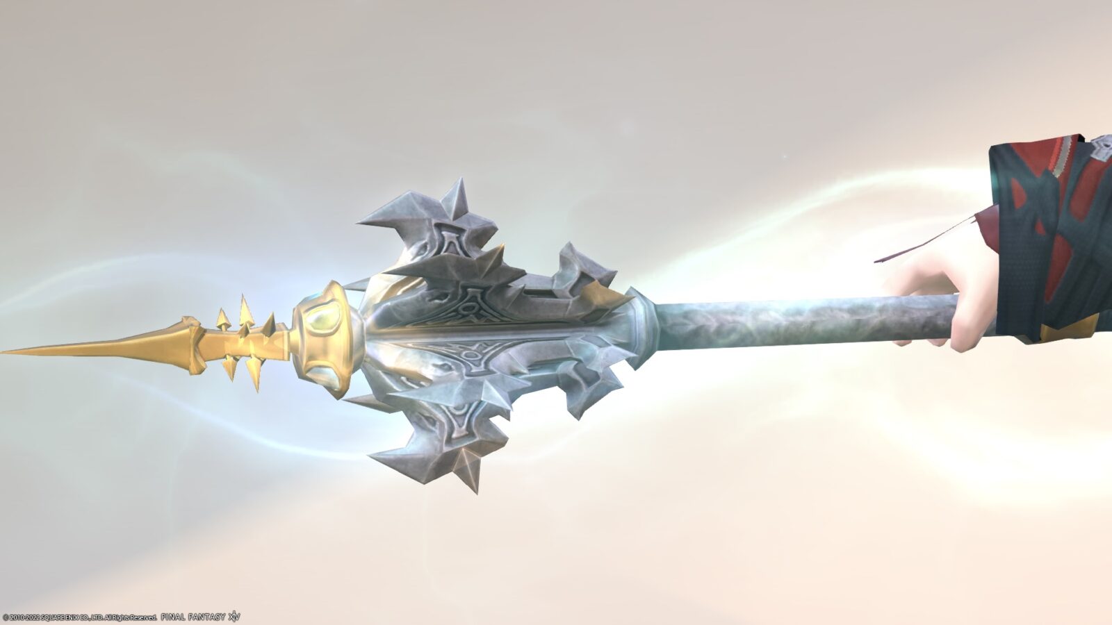 A precious and shining cute “Mace”! White Mage Weapon “Yagrush ...