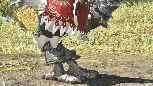 The Maelstrom’s Storm Sergeant Second Class chocobo armor, Limsa’s red ...