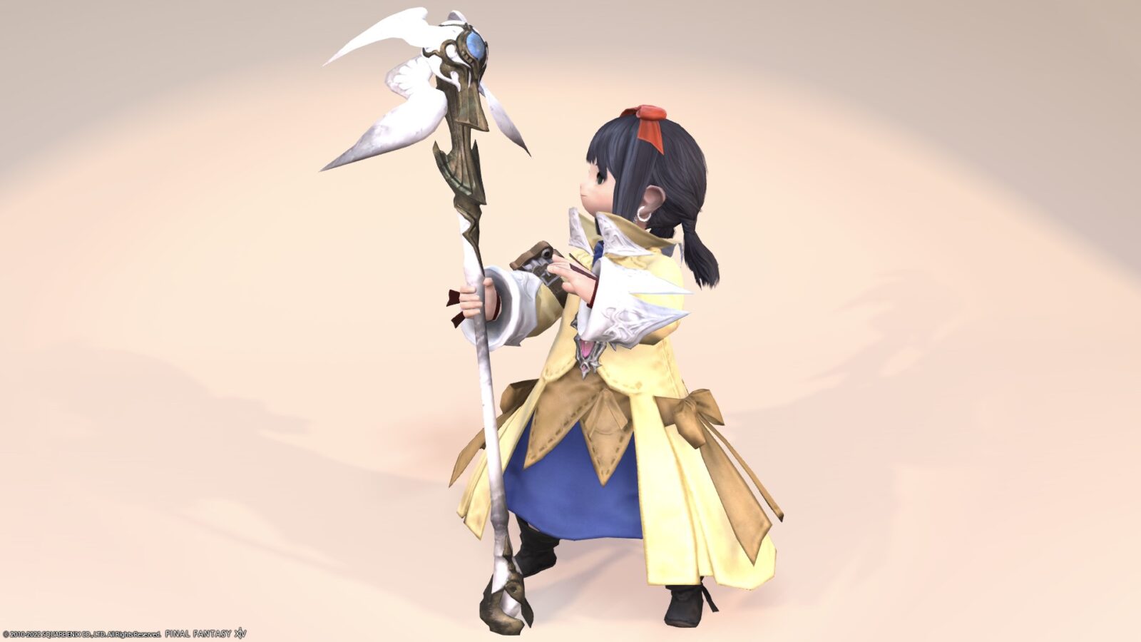 White Mage Zodiac Weapon (ZW) Pre-stage, petrified wood stone cane ...