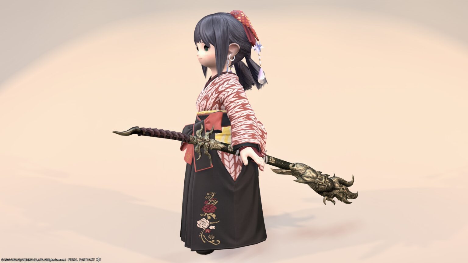 Samurai’s flame-filled purgatory katana, the glowing Ifrit weapon ...