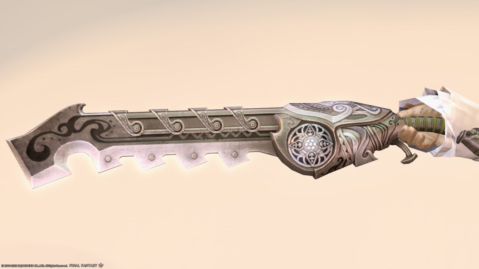 Ancient saw? The Qitana Ravel’s Gunbreaker Weapon “Ravel Keeper’s ...