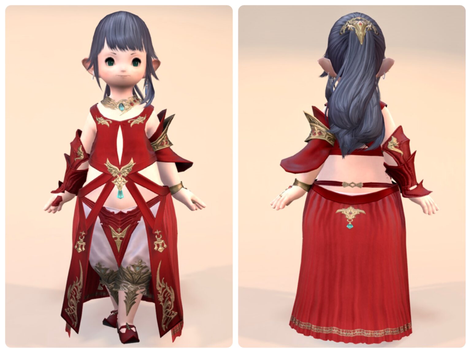 Charged costume “Lyse’s Leadership Attire” & Lyse’s hairstyle (Lalafell ...