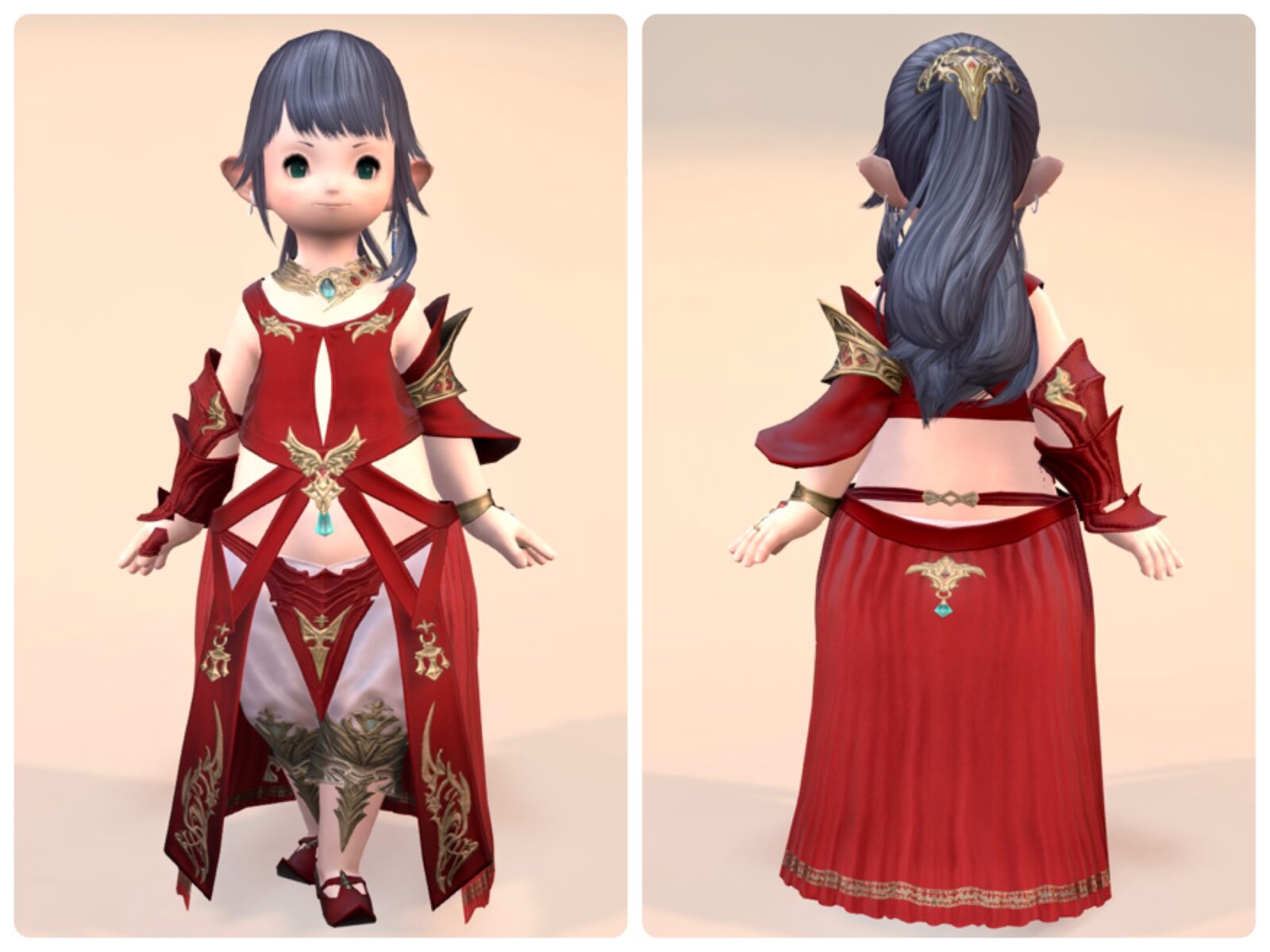Charged costume “Lyse’s Leadership Attire” & Lyse’s hairstyle (Lalafell ...