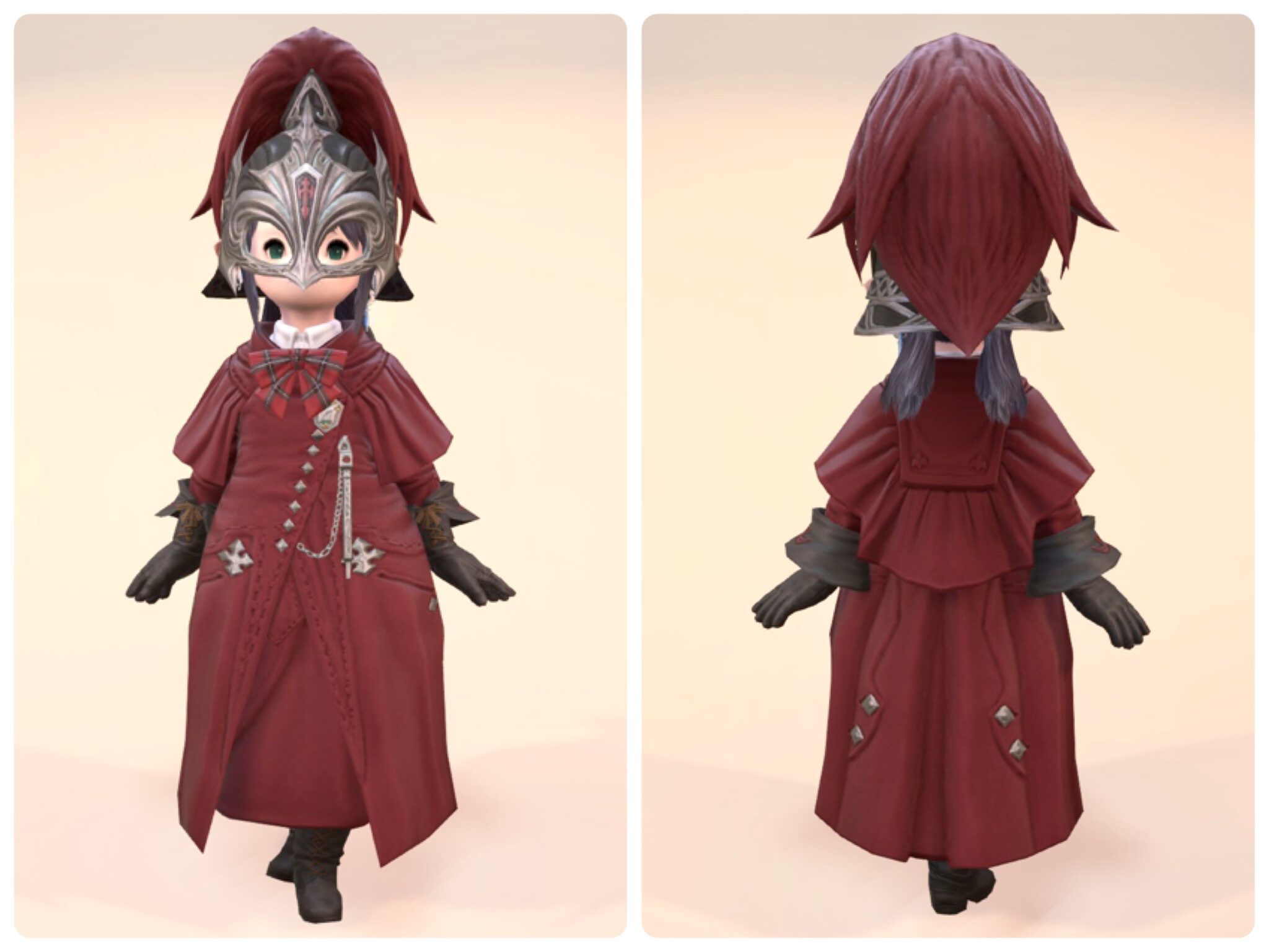 [Glamour] Sharlayan University Red Uniform / The Great Gubal Library ...