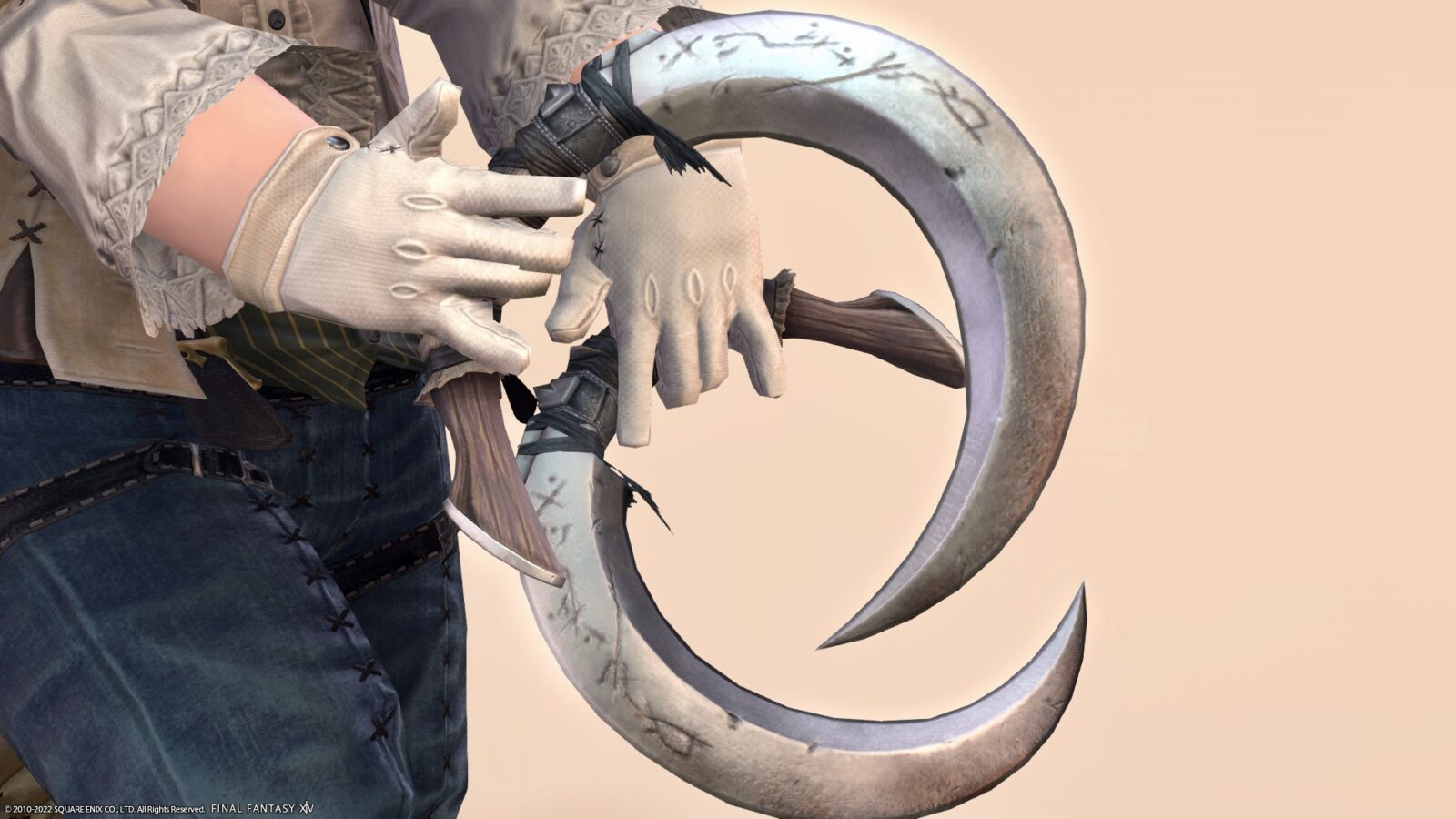 Dancer’s crescent sickle throwing weapon “Augmented Cryptlurker’s War ...
