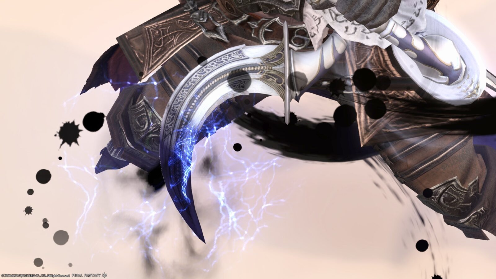 A ninja’s Byakko weapon that dances ink and runs lightning “Byakko’s ...