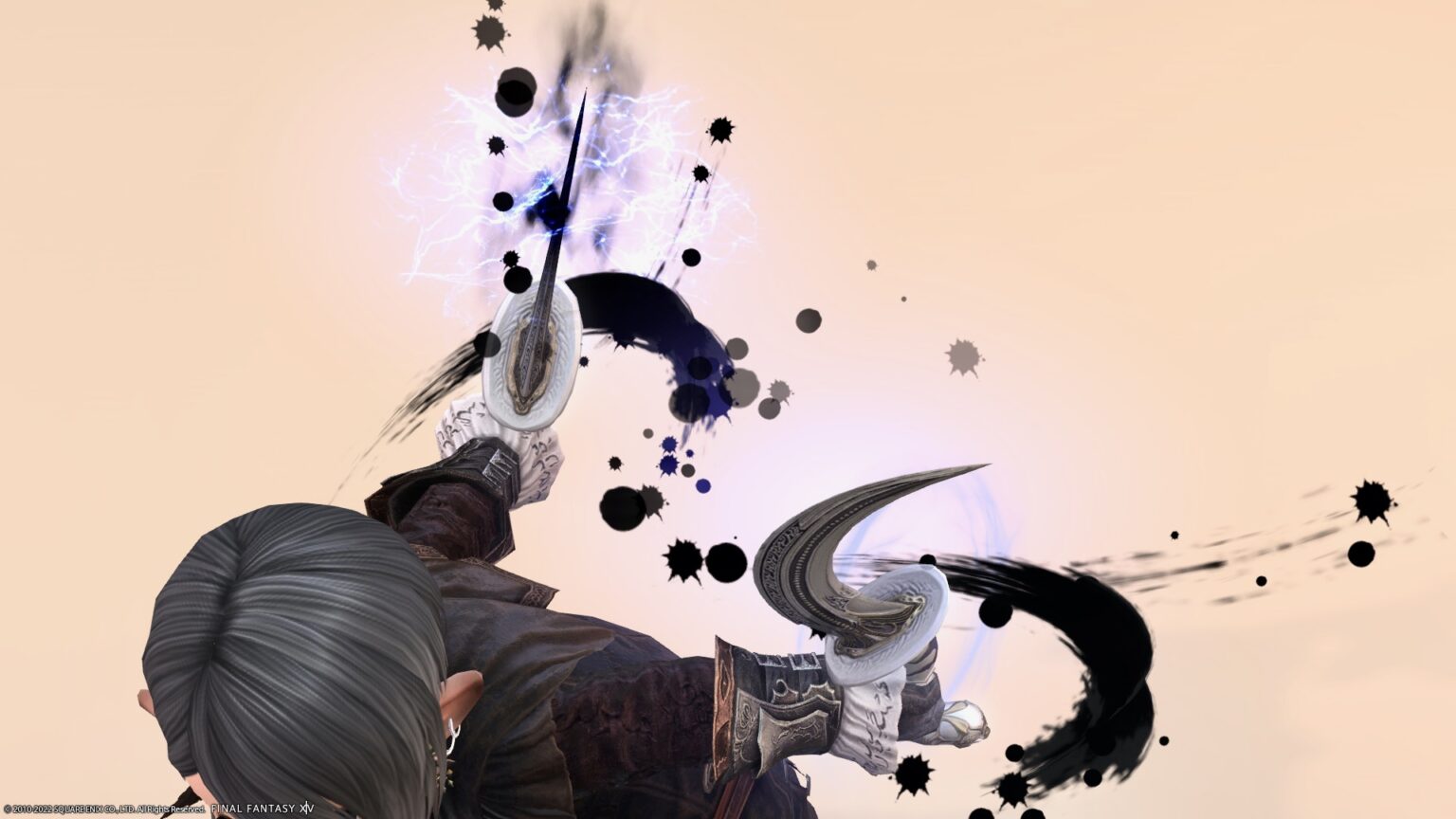 A ninja’s Byakko weapon that dances ink and runs lightning “Byakko’s ...