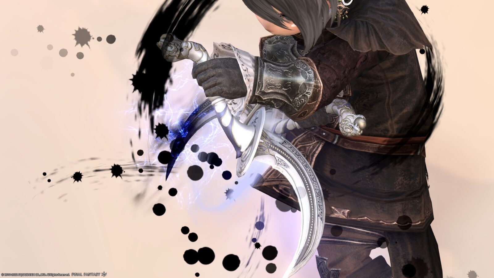 A ninja’s Byakko weapon that dances ink and runs lightning “Byakko’s ...